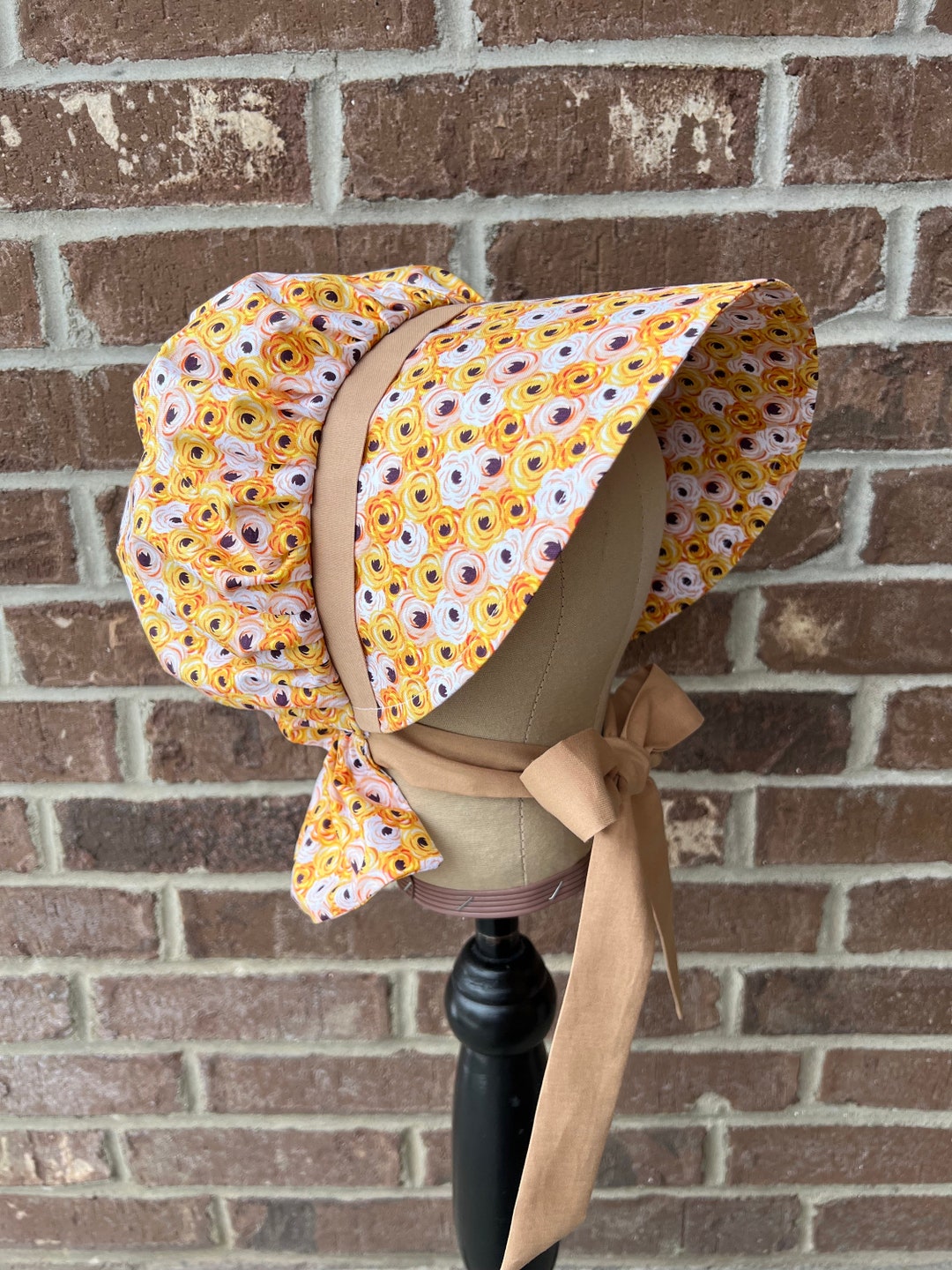 Pioneer Bonnet, Costume Bonnet, Pioneer Costume, Trek Bonnet, Prairie ...