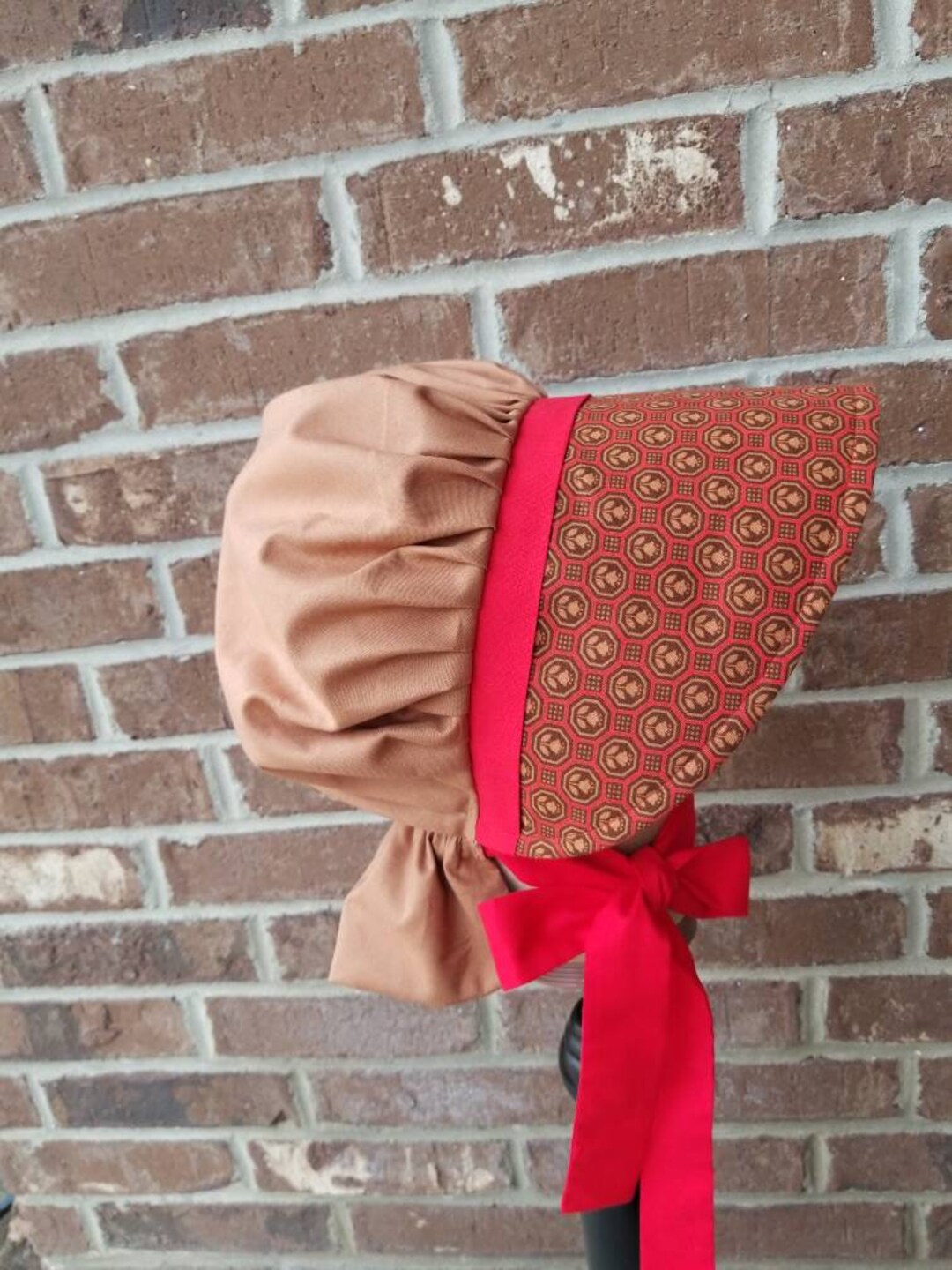 Pioneer Bonnet Costume Bonnet Pioneer Costume Trek Bonnet - Etsy