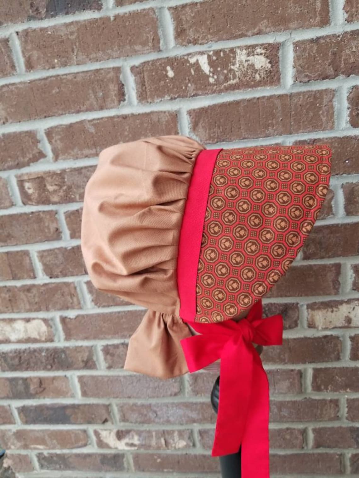 Pioneer Bonnet Costume Bonnet Pioneer Costume Trek Bonnet | Etsy