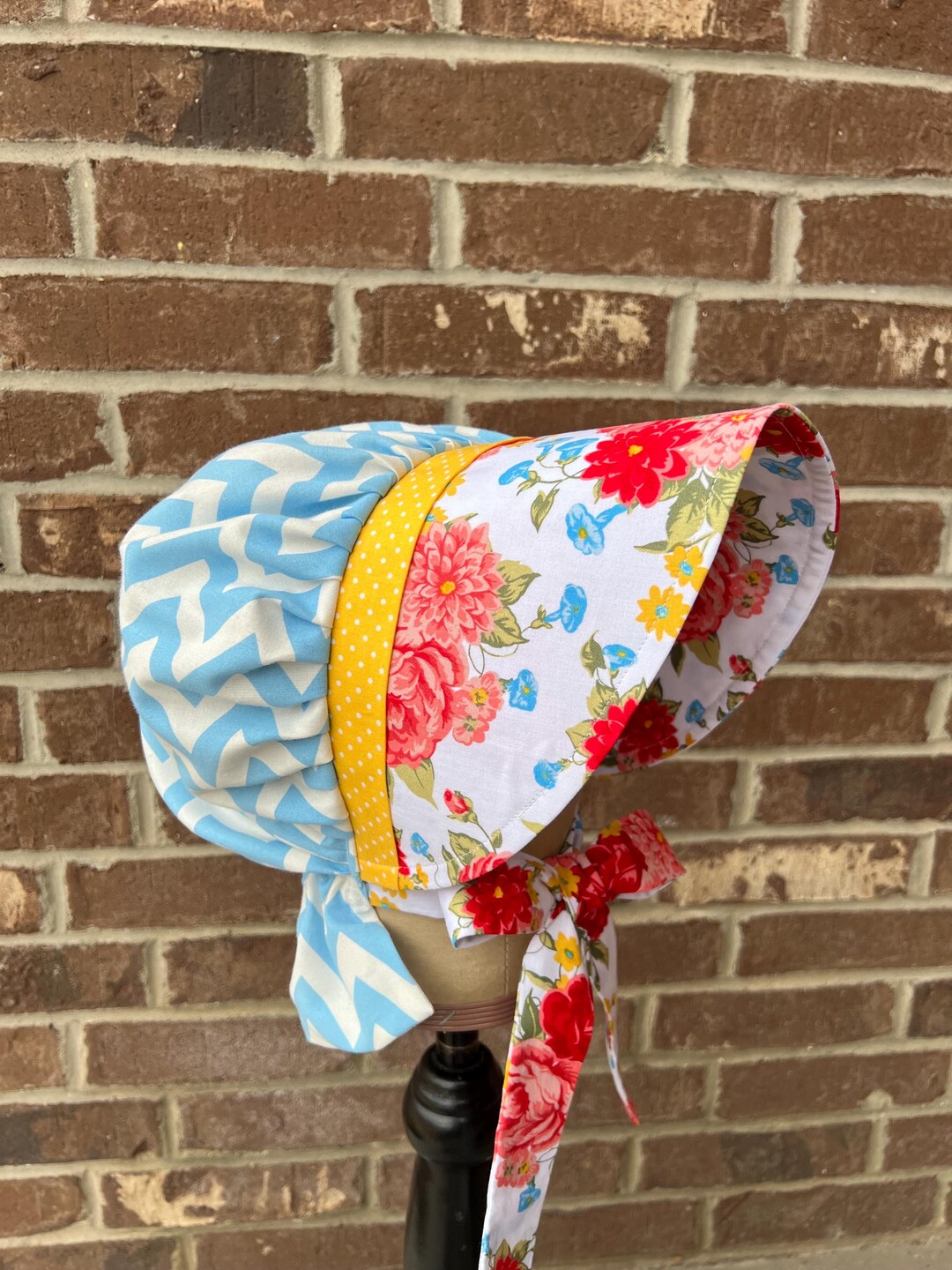 Pioneer Bonnet, Costume Bonnet, Holly Hobby Bonnet, Bonnet, Trek Bonnet ...