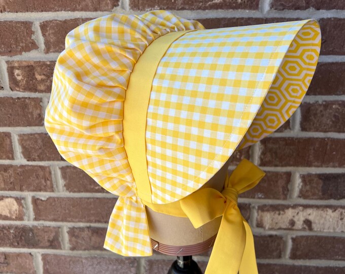 Pioneer Bonnet, Costume Bonnet, Holly Hobby Bonnet, Bonnet, Trek Bonnet ...