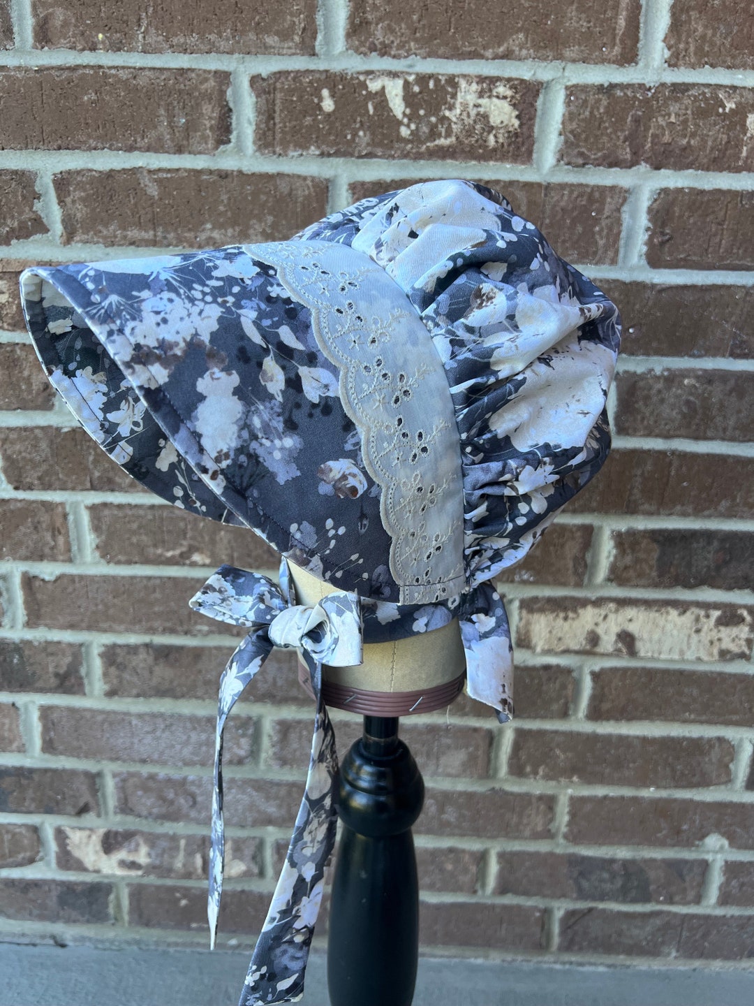 Pioneer Bonnet, Trek Bonnet Costume Bonnet, Prairie Bonnet, Bonnet ...