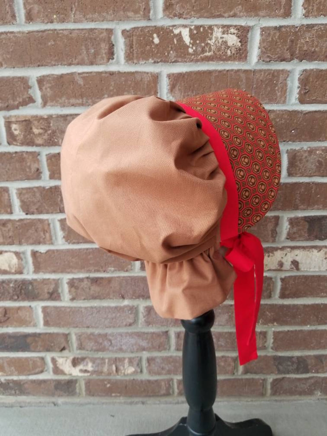 Pioneer Bonnet Costume Bonnet Pioneer Costume Trek Bonnet | Etsy