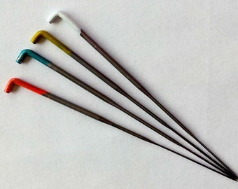 5 Felting Needles Triangular Tips - Etsy