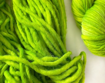 Lime Green Yarn - Etsy
