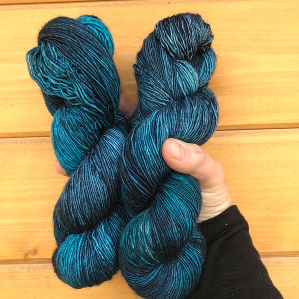 Teal Yarn - Etsy