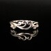 Swirls Ring Sterling Silver Sterling Silver Swirl Ring - Etsy
