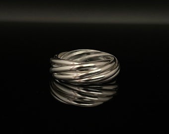 Intertwined Ring | Etsy