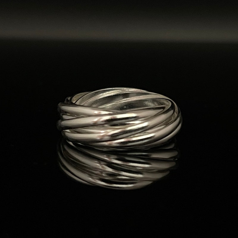 Overlapping Ring - Etsy