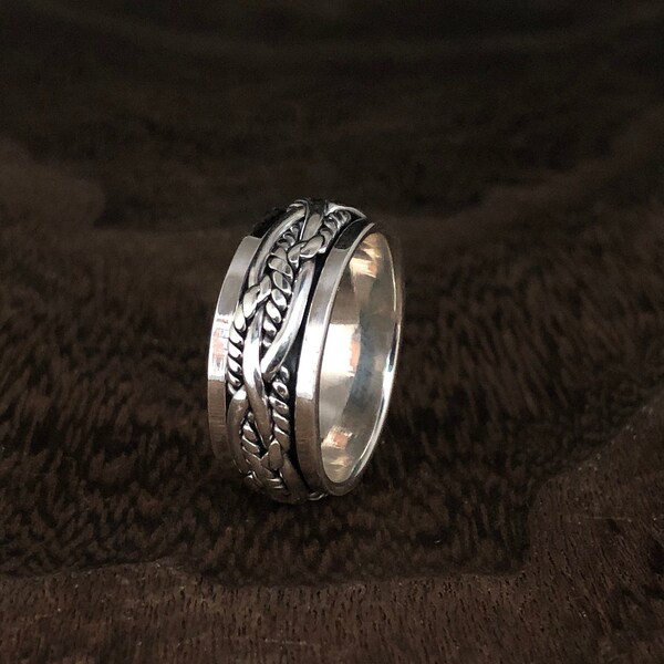Mens Spinner Ring - Etsy