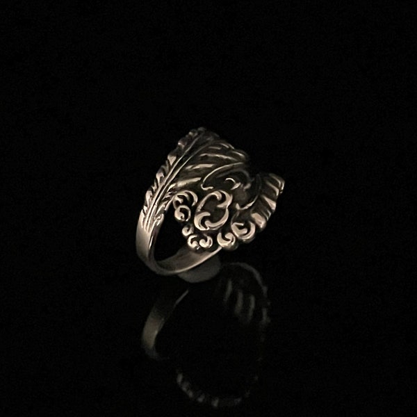 Silver Spoon Ring - Etsy