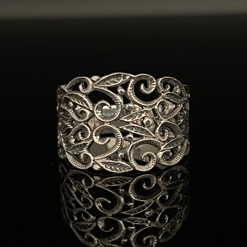 Filigree Ring - Etsy