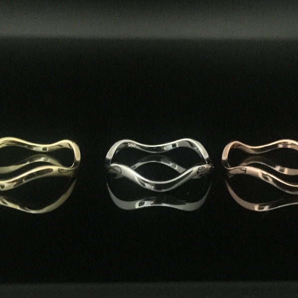 Tri Color Rings - Etsy