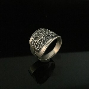 Beaded Bali Ring // 925 Sterling Silver // Wrap Around Sterling Bali ...