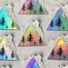 Holographic Triangle Sticker, Vinyl Sticker, Holographic Sticker ...