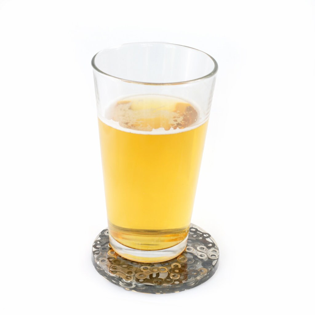 Bike Chain Coasters Gift Set Christmas Secret Santa | Etsy