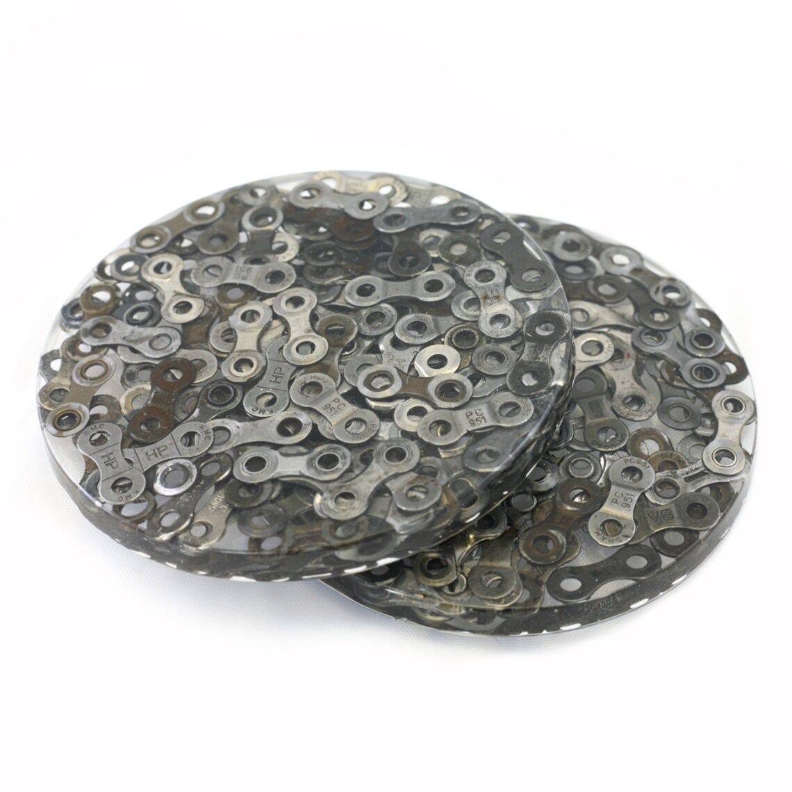 Bike Chain Coasters Gift Set Christmas Secret Santa | Etsy