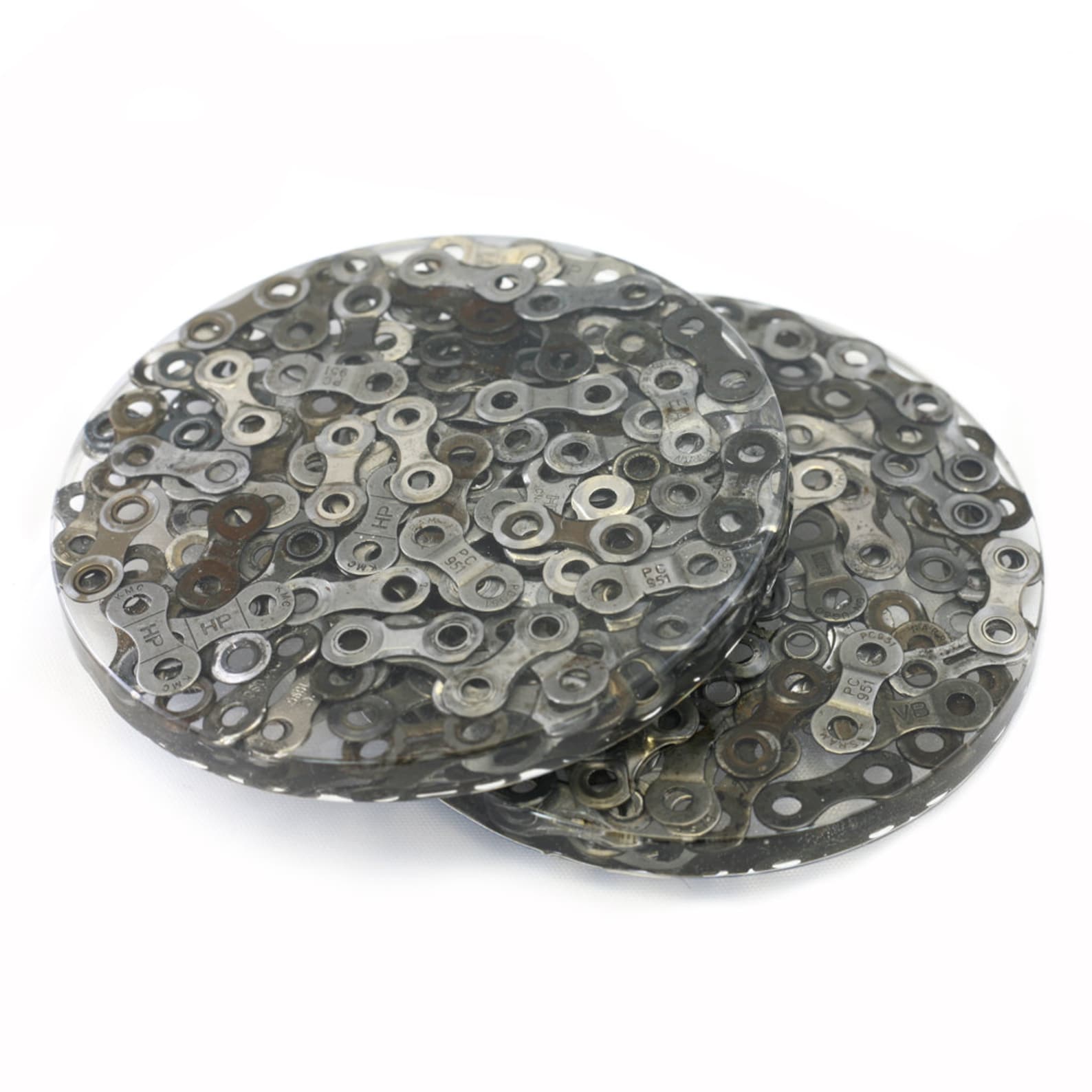 Bike Chain Coasters Gift Set Christmas Secret Santa | Etsy