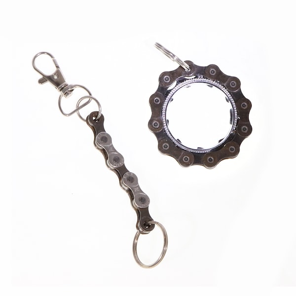 Bicycle Chain Keychain - Etsy