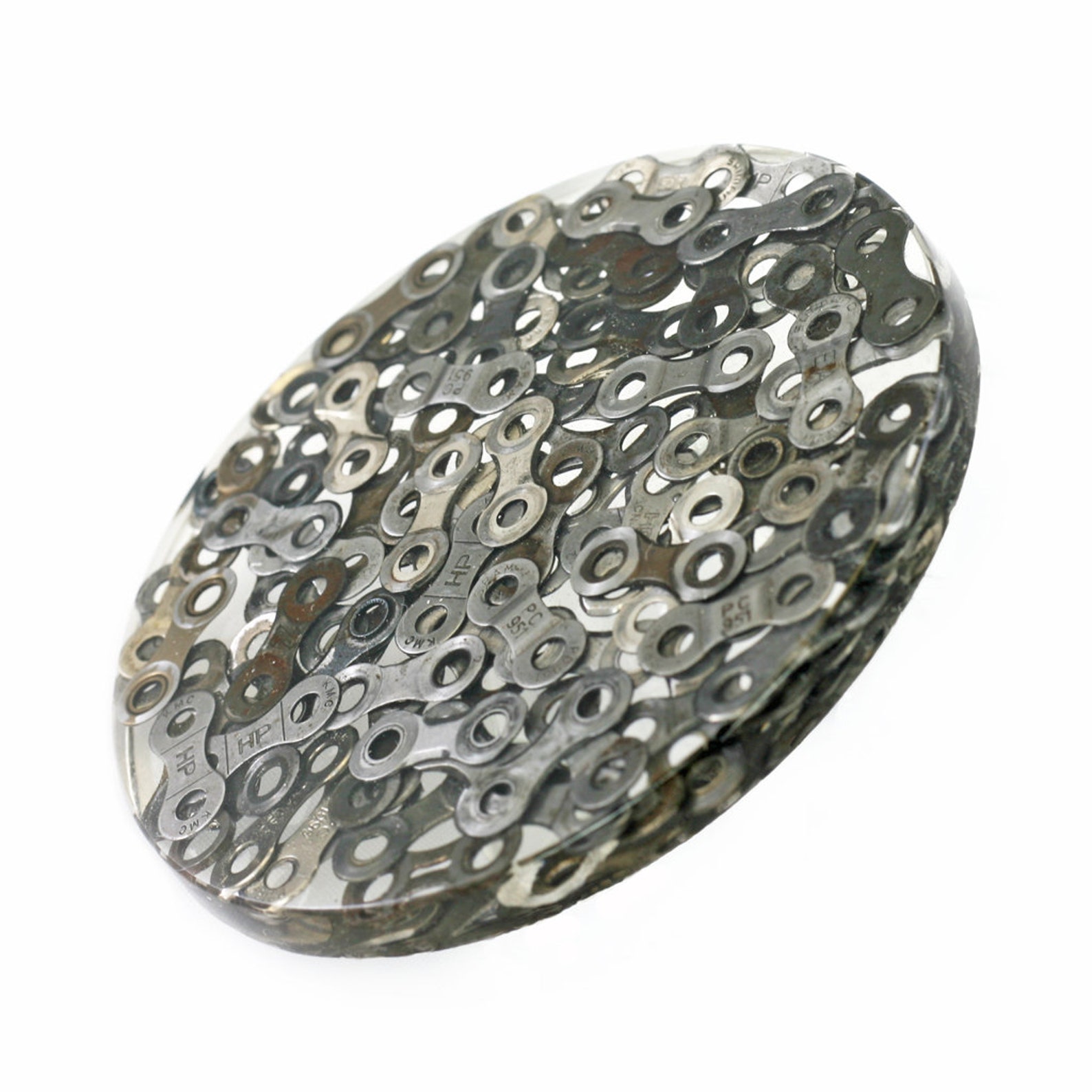 Bike Chain Coasters Gift Set Christmas Secret Santa | Etsy