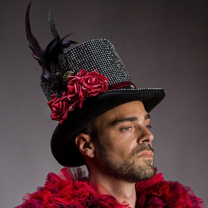 Mens Glitter Hat - Etsy
