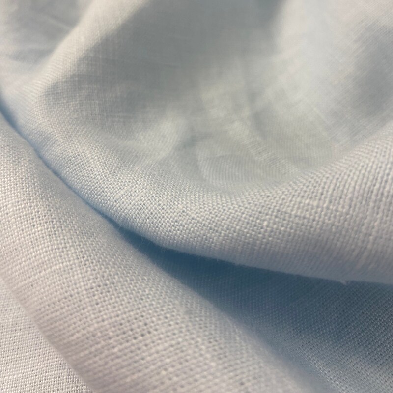 Blue Linen Fabric - Etsy