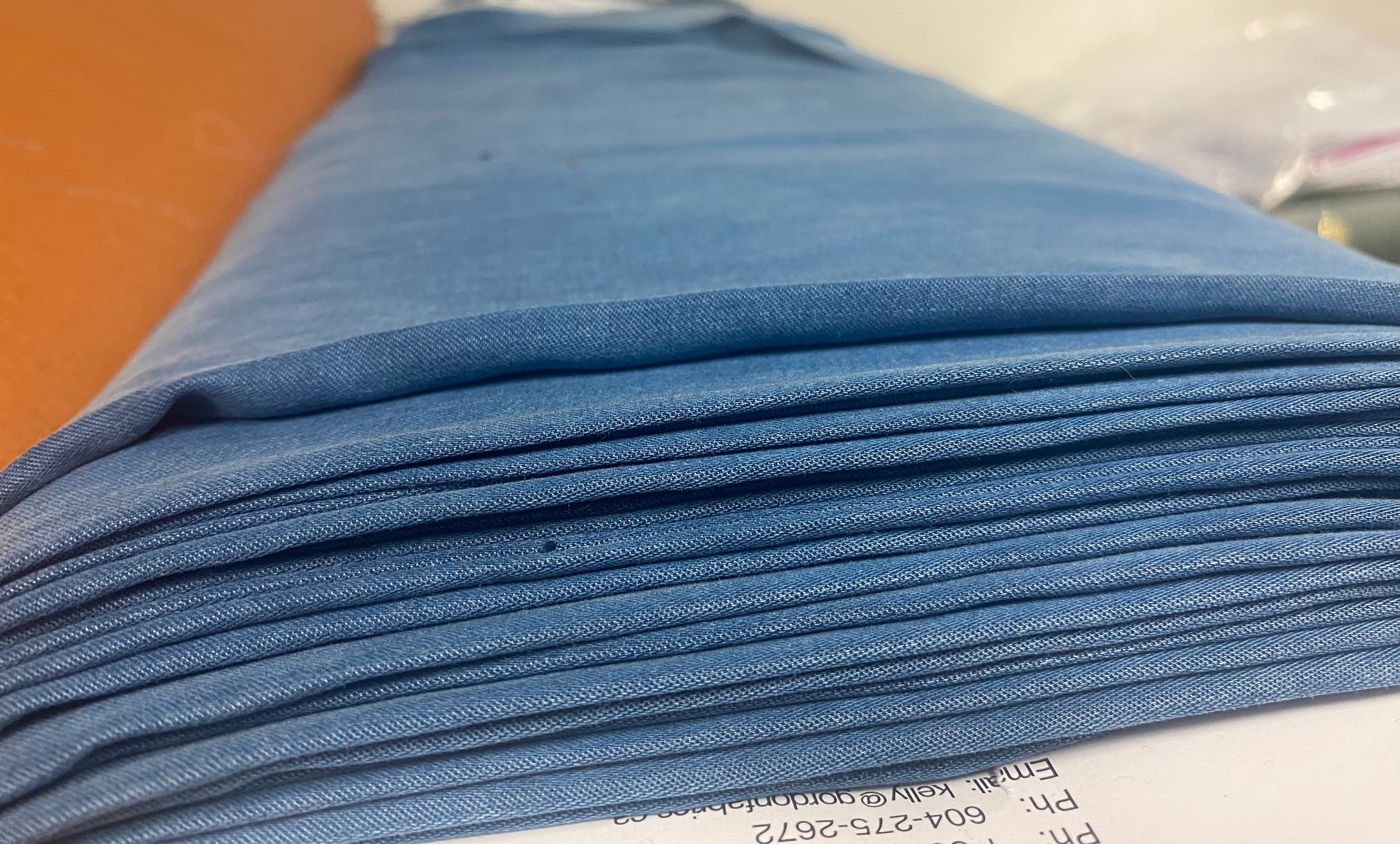 Blue Tencel Fabric: Apparel Sewing Material (1.25 Yards) - Etsy