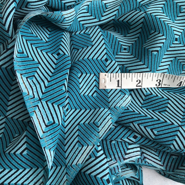 Geometric Design Fabric - Etsy