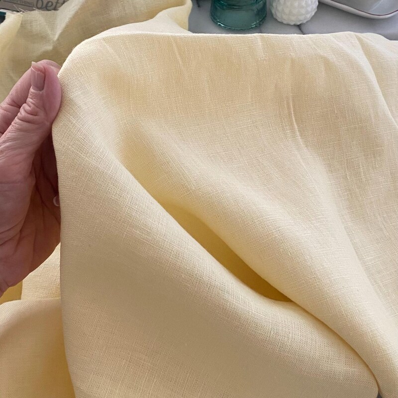 Yellow Fabric - Etsy