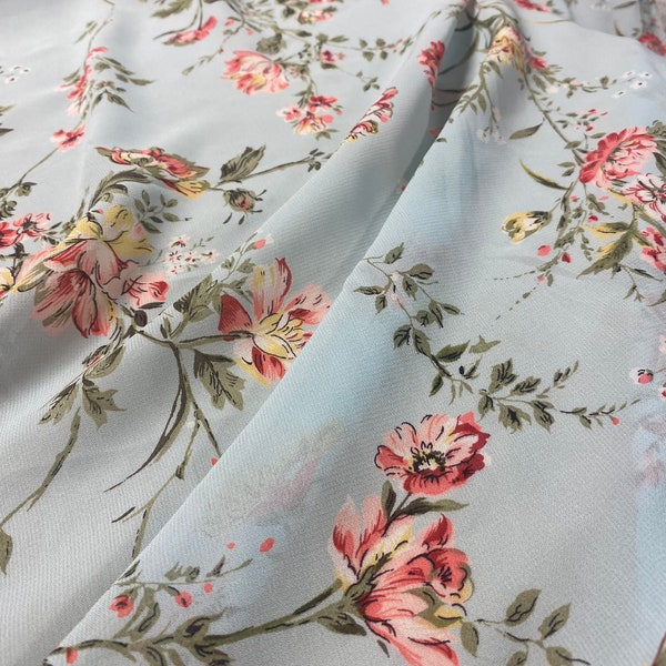 Georgette Fabric - Etsy