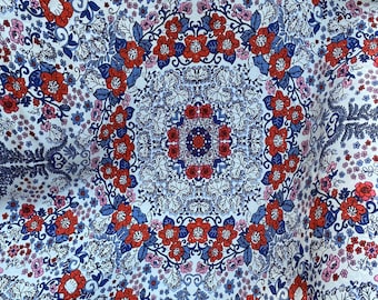 Border Print Fabric | Etsy