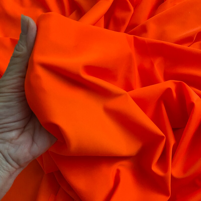 Hunter Orange Fabric - Etsy