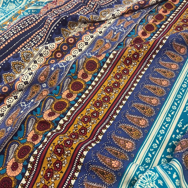 Boho Fabric - Etsy