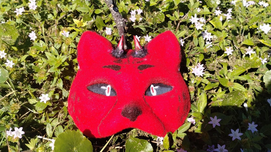 High Quality and Ready to Wear Demon Cheetah Therian Mask - Etsy