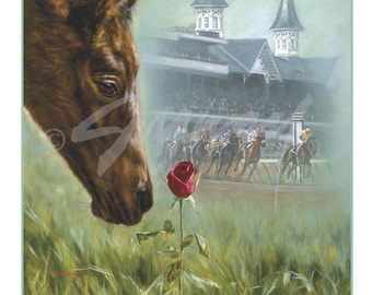 2016 Kentucky Derby Design Greeting Card - Etsy