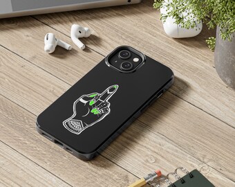 Middle Finger Phone Case 3D Printed Case Emoji Phone Case Novelty Case ...