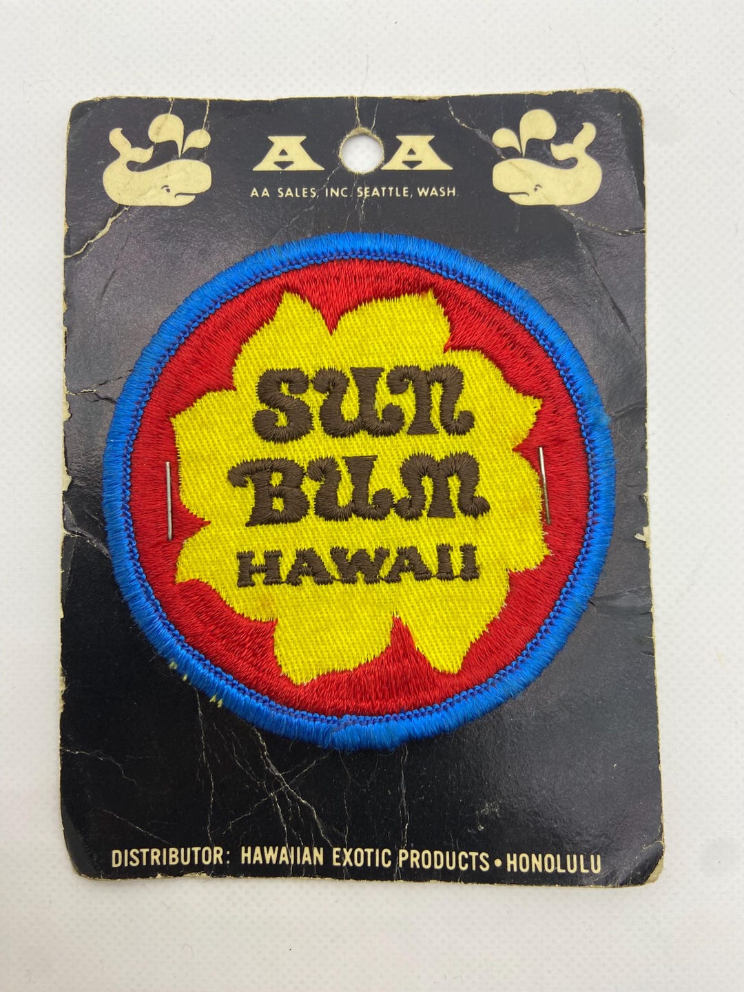 Vintage Style Hawaii Surfboard Patch Surf Bum Embroidered PATCH - Etsy
