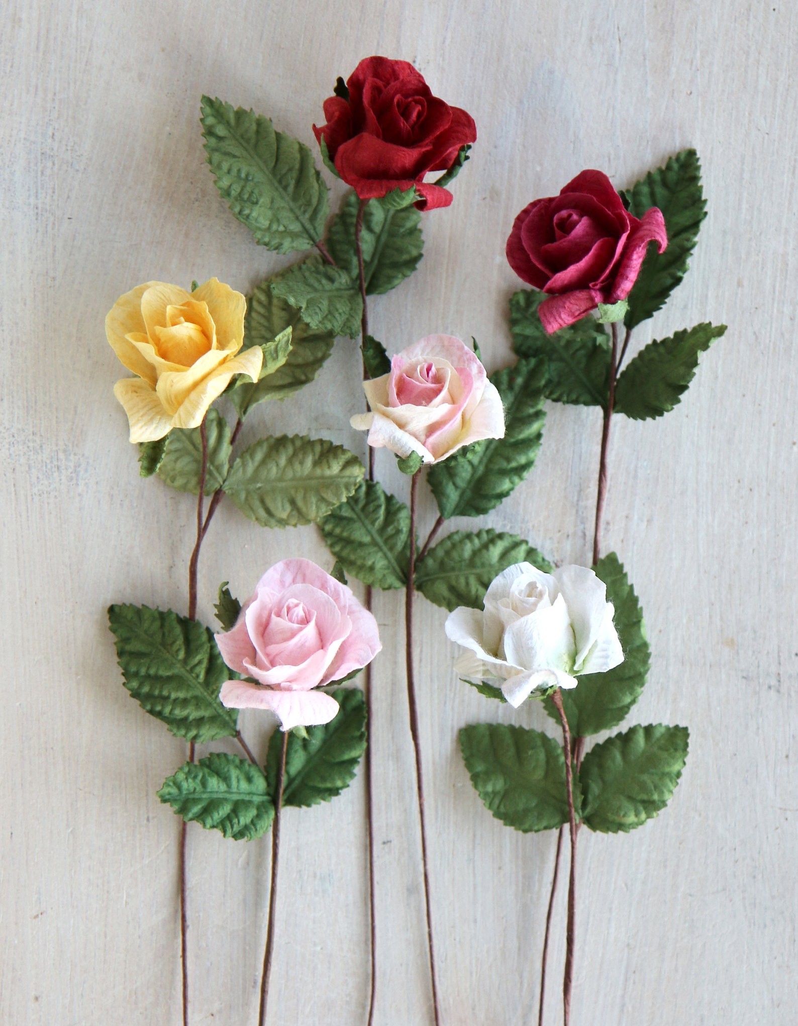 Paper Rose Bouquet | Handmade Paper Flowers for Anniversary, Wedding ...
