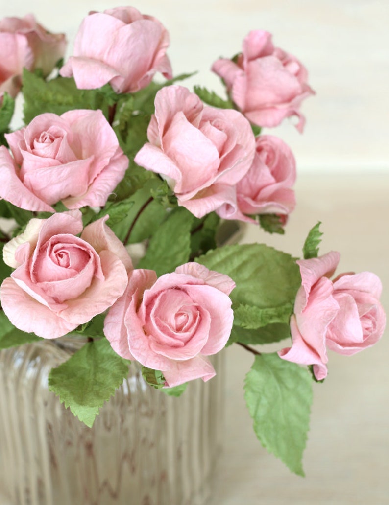 Paper Rose Bouquet | Handmade Paper Flowers for Anniversary, Wedding ...