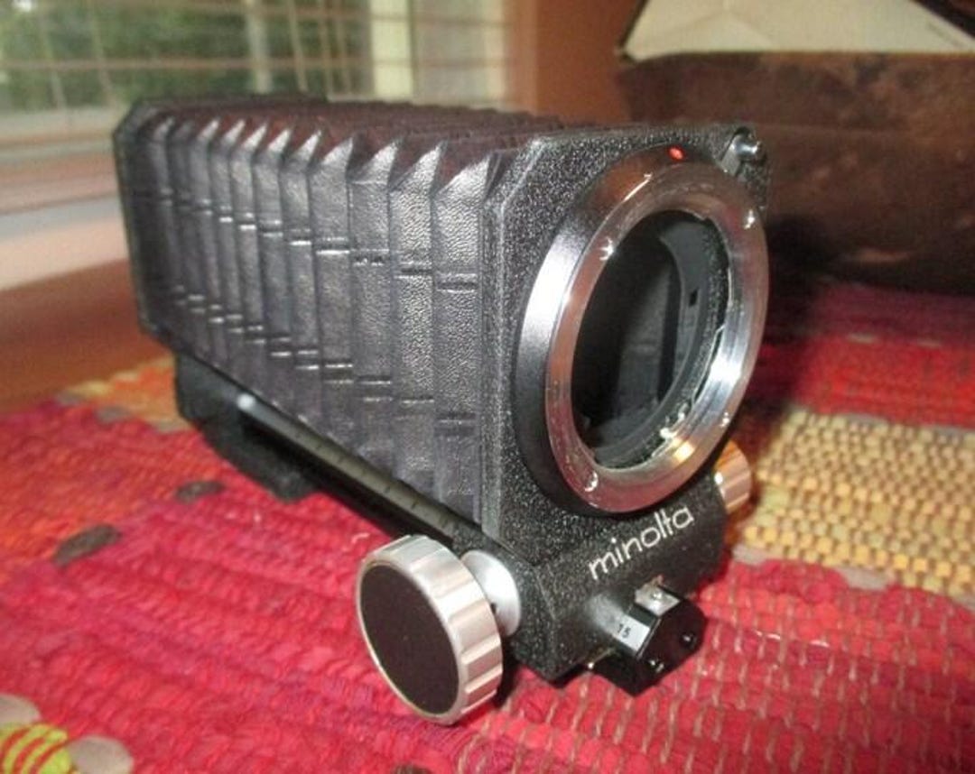 MINOLTA BELLOWS 35mm Camera MINT in Box New Old Stock Never Used ...