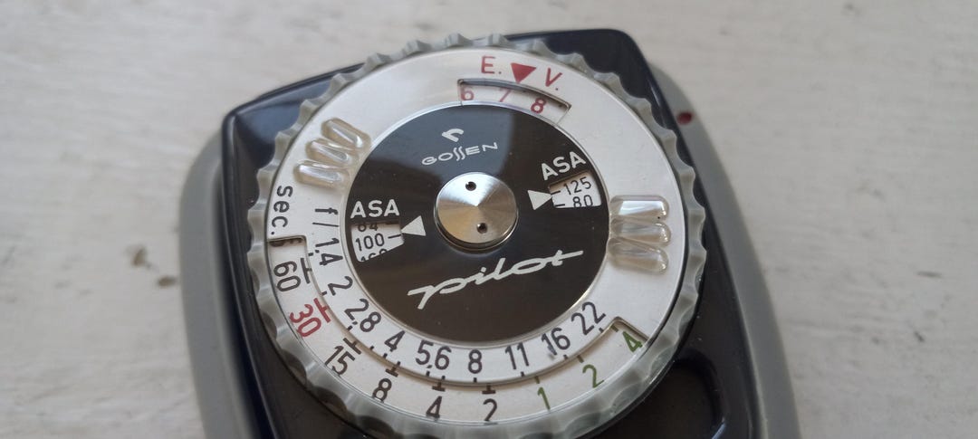 Vintage Gossen Pilot Light Meter - Etsy