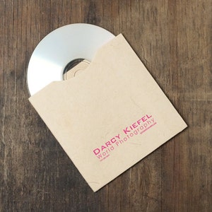 PERSONALIZED CD SLEEVES 100 Pieces - Etsy