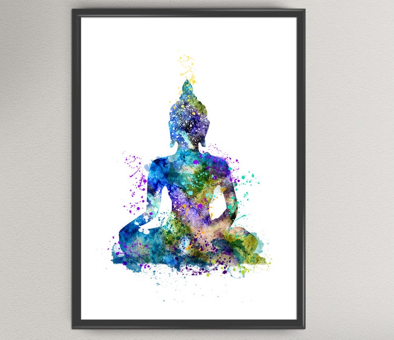 YOGA PACK Nº1 Buddha Budha Lotus Om Aum Print Art Birthday - Etsy