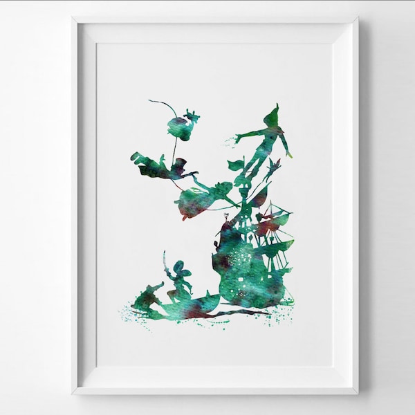 Peter Pan Print - Etsy