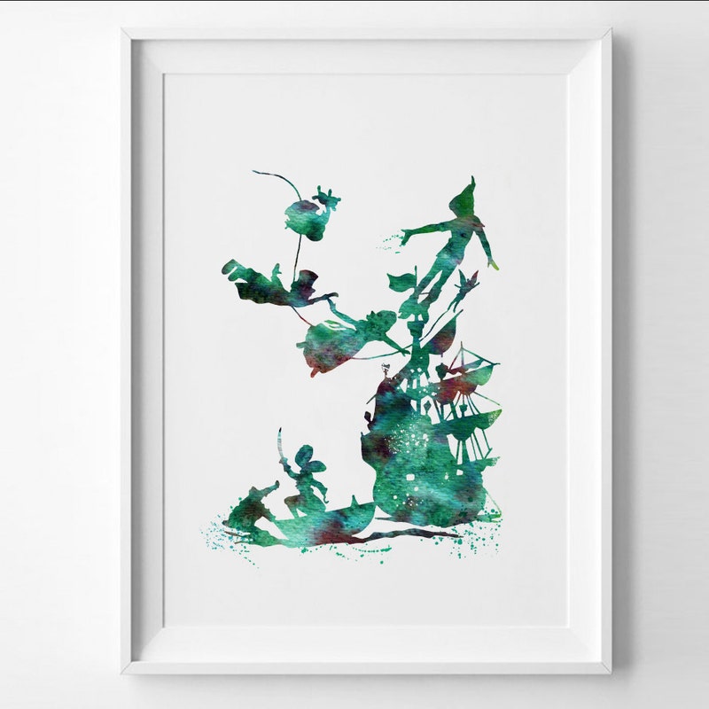 Peter Pan Print - Etsy