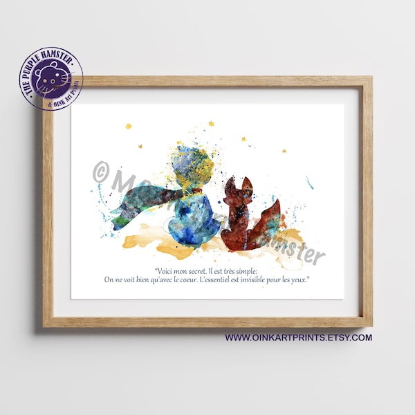 The Little Prince Poster - Etsy