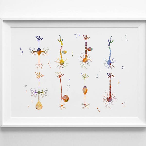 Neuron Art - Etsy