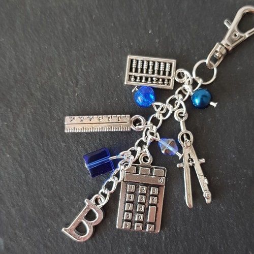 Maths Teacher Gift Math Keychain Pi Keyring Calculator Charm - Etsy