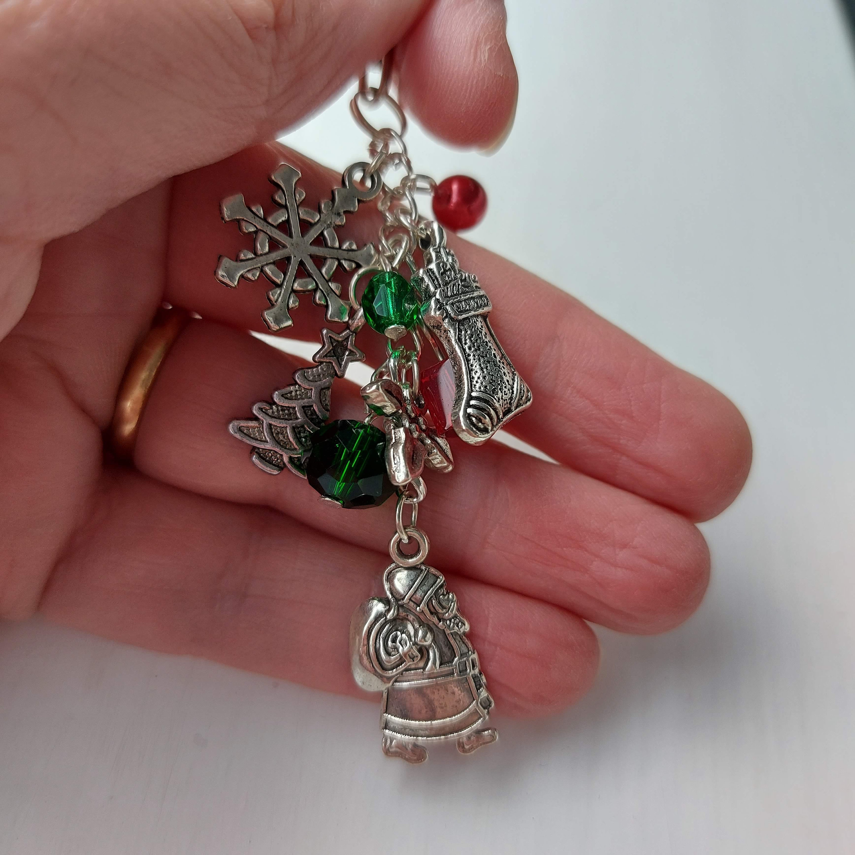 Christmas Bag Charm - Christmas Keychain - Advent Calendar Gift - Etsy UK