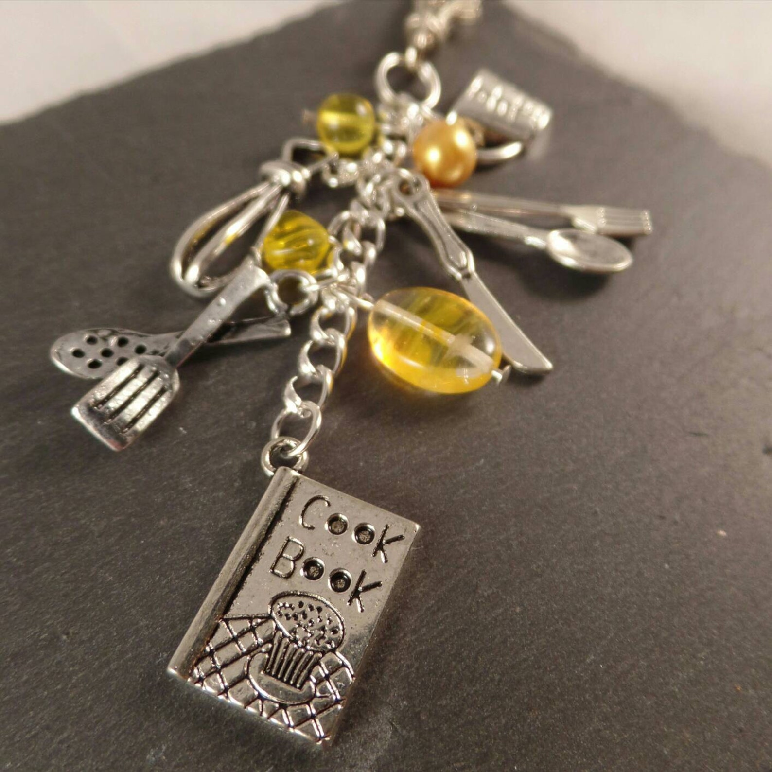 Cook Bag Charm Chef Gift Cook Keychain - Etsy UK
